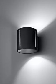 Nástěnné svítidlo SOLLUX Inez G9 1x40W bez zdroje SL.0353 černá