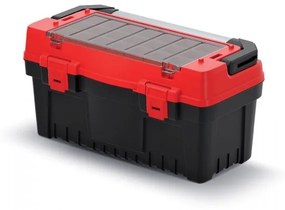 Kufr na nářadí s alu držadlem 54,8 × 27,4 × 28,6 cm, krabičky