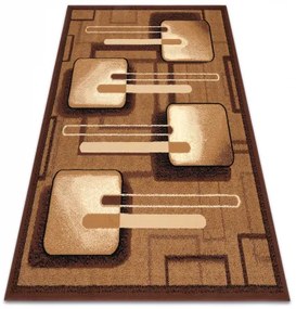 Kusový koberec BCF Morad MALINA Moderní hnědý Rozměr: 120x170 cm