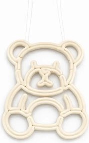 ECOprint vánoční ozdoba medvídek 30 cm bílá, 3D tisk, plast, venkovní