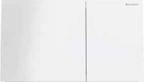 Geberit Sigma70 - Ovládání splachování sklo/bílá