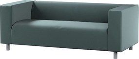 Potah na pohovku IKEA  Klippan 2-místná barva zelená látka sametová