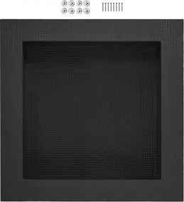 Sprchový výklenek připravený pro dlaždice 40,64 × 40,64 cm