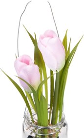 Umělá květina (výška 18 cm) Tulip – Ixia