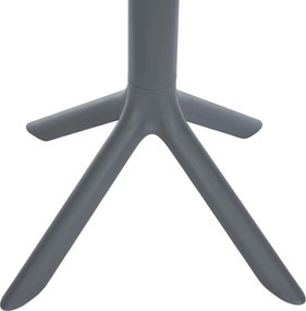 Kulatý stůl Lacota 60 cm - antracitová