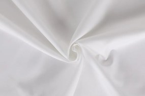 Bílé povlečení na dvoulůžko/prodloužené z bavlněného saténu 240x220 cm Elegant – Mijolnir