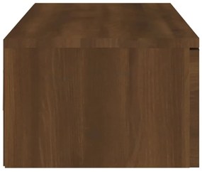 Petromila Nástěnná skříňka hnědý dub 102 x 30 x 20 cm kompozitní dřevo