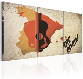 Artgeist Obraz - Spain: guitar and flamenco Velikosti (šířkaxvýška): 120x60