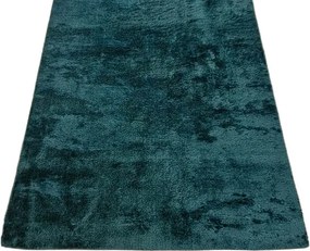 HU Koberec Plush Deluxe tyrkysový Rozměr: 50x80 cm
