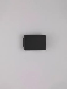 Minimalistické nastěnné svítidlo Oti Černá