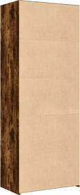 Skříň highboard kouřový dub 70 x 41 x 185 cm kompozitní dřevo 3281691