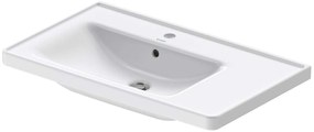 Duravit D-Neo - Nábytkové umyvadlo 80x48 cm, 1 otvor pro baterii vlevo, bílá 2369800000