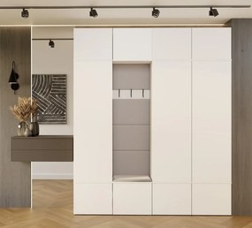 FALCO Předsíňová sestava Gaha IV 3SZ1W Odstín: Kašmír