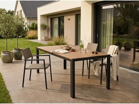 Zahradní jídelní stůl s artwood deskou 90x205 cm Viking – Bonami Selection