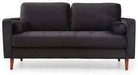 Designová sedačka Jarmaine 175 cm černá