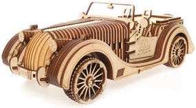 Ugears 3D dřevěné mechanické puzzle VM-01 Auto (roadster)