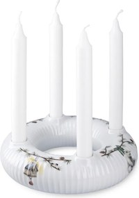 Porcelánový adventní svícen s vánočním motivem Hammershøi Christmas – Kähler Design