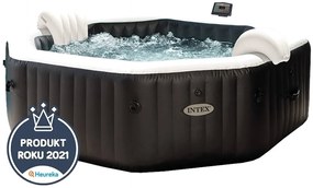 Marimex | Vířivý bazén Pure Spa - Jet & Bubble Deluxe HWS 4 + Solární sprcha UNO 35 l hliníková s LED světlem | 19900164