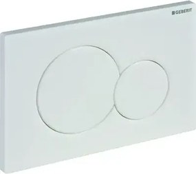 Geberit Sigma01 - Ovládací tlačítko splachování alpská bílá