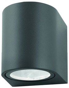 Svítidlo Nova Luce NERO R WALL GREY nástěnné, IP 54, GU10