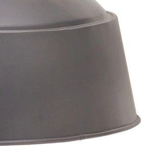 vidaXL Industriální závěsné svítidlo 32 cm E27 [320840] Barva: Černá