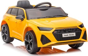 LEAN CARS Elektrické autíčko Audi RS6 BRD-2118 žluté