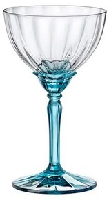 Bormioli Rocco Sada 6 ks sklenic Florian Blue na šampaňské 240 ml