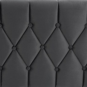 Juskys Postel boxspring Leona se sametovým potahem Barva: béžová, Velikost: 140 cm