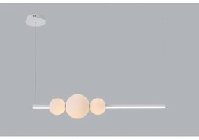 Azzardo AZ4426 - LED Stmívatelný lustr na lanku SANDRA LED/48W/230V bílá