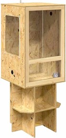 Terárium Hnědá 50 x 50 x 130 cm OSB 3397890