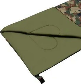 NILS Camp NC2002 camo / Spací pytel / 190 x 75 cm / 15 °C | 5 °C