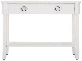 Designová konzole Hahnunah 110 cm bílá