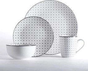 Porcelánová jídelní souprava LISBON 16 ks