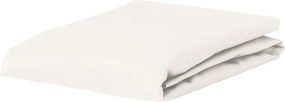 Prostěradlo s gumou Premium Percale 160 x 200 cm krémové