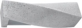 Nástěnné svítidlo SOLLUX Sigma E27 2x60W bez zdroje SL.0644 beton