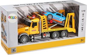 LEAN Toys Odtahovka – silniční pomoc, auto 2 v 1, nastavitelná, světla, zvuky