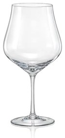 Crystalex - Bohemia Crystal Sklenice na červené víno Tulipa 600 ml, 6 ks