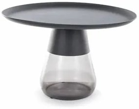 Signal konferenční stolek TIFFANY B černá/černá, 70cm