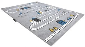 koberec PETIT ULICE, šedý velikost 160x220 cm | krásné koberce cz