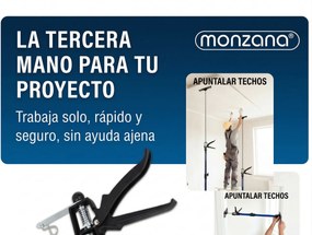 Rozpěra zárubní sada 4 ks modrý 115-290cm