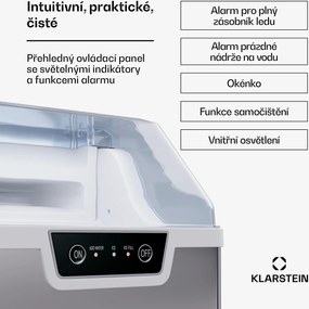 Klarstein Wallberg Nugget Ice Maker, výrobník kostek ledu