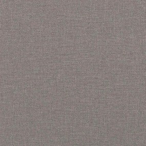 3místná pohovka s polštáři taupe 210 cm textil 3278208