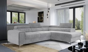 XXXLutz ROHOVÁ SEDAČKA, textil, světle šedá MID.YOU - Sedací soupravy - 00000L001710