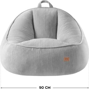 Sedací pytel COMFY 4.0 šedý