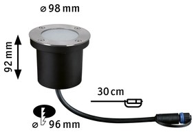 Paulmann 94274 Plug&Shine zápustné venkovní svítidlo RGBW 3,6W LED, IP65 ZigBee