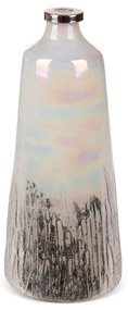 DEKORAČNÍ SKLENĚNÁ VÁZA ADEN (01) (FI) 15X36 CM VÍCEBAREVNÁ