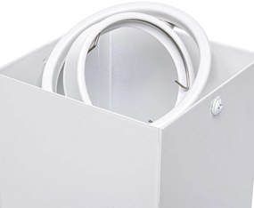 Stropní svítidlo Blocco1, 1x bílé kovové stínítko
