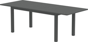 Rozkládací zahradní stůl Outsunny z hliníku 160/220x90 cm, odolný vůči povětrnostním vlivům, stůl na balkon, protiskluzový bufetový stůl pro 6-8 osob…
