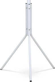 Autronic Věšák stojanový, výška 174 cm, kovová konstrukce, bílý matný lak, nosnost 6 kg 80001-04A WT