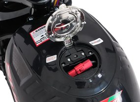 Elektrická motorka SUPERMOTO černá